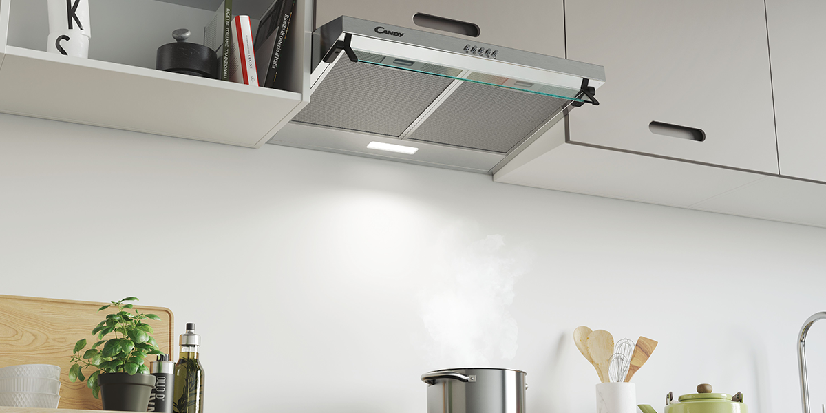 Kuhinjska napa Candy CCE 116/1XGG | Pevex