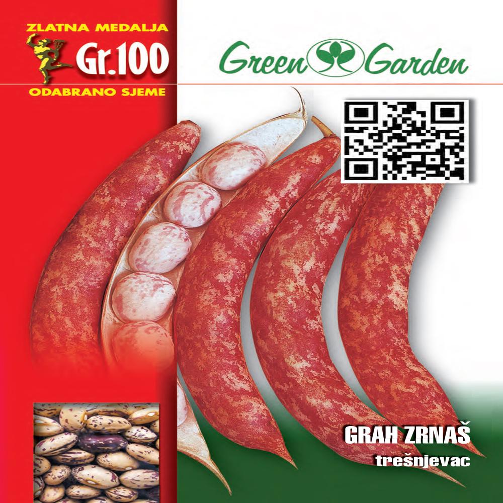 Sjeme povrća GRAH ZRNAŠ VISOKI TREŠNJEVAC100g | Pevex