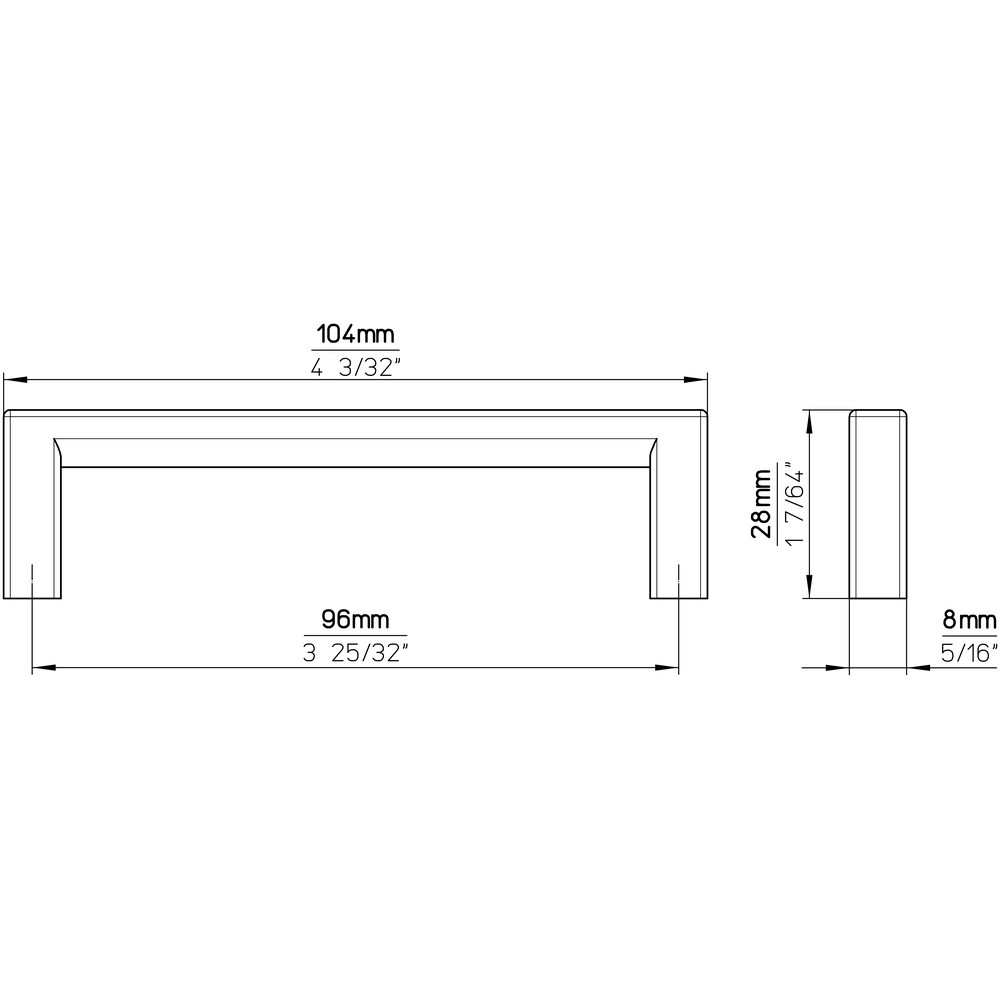 Ručka za namještaj SIRO MAT KROM | Pevex