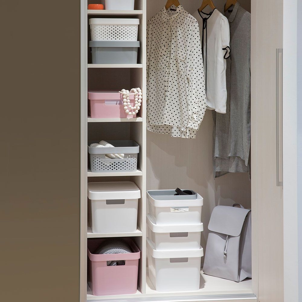 Višenamjenska košarica Curver PVC Infinity 11l siva | Pevex