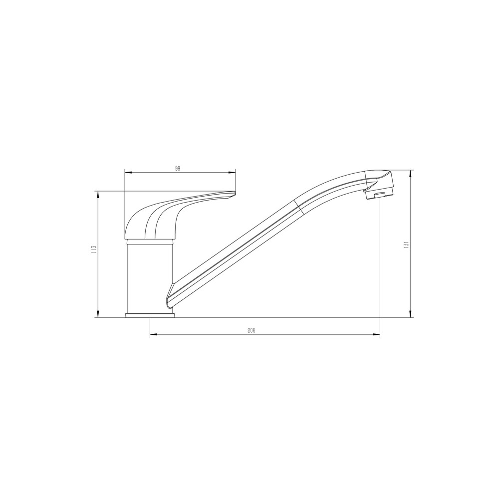 Slavina za sudoper Go/On 24017-CR-1 | Pevex