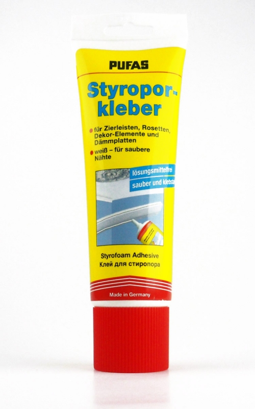 Ljepilo PUFAS ZA STIROPOR U TUBI 0,4KG | Pevex