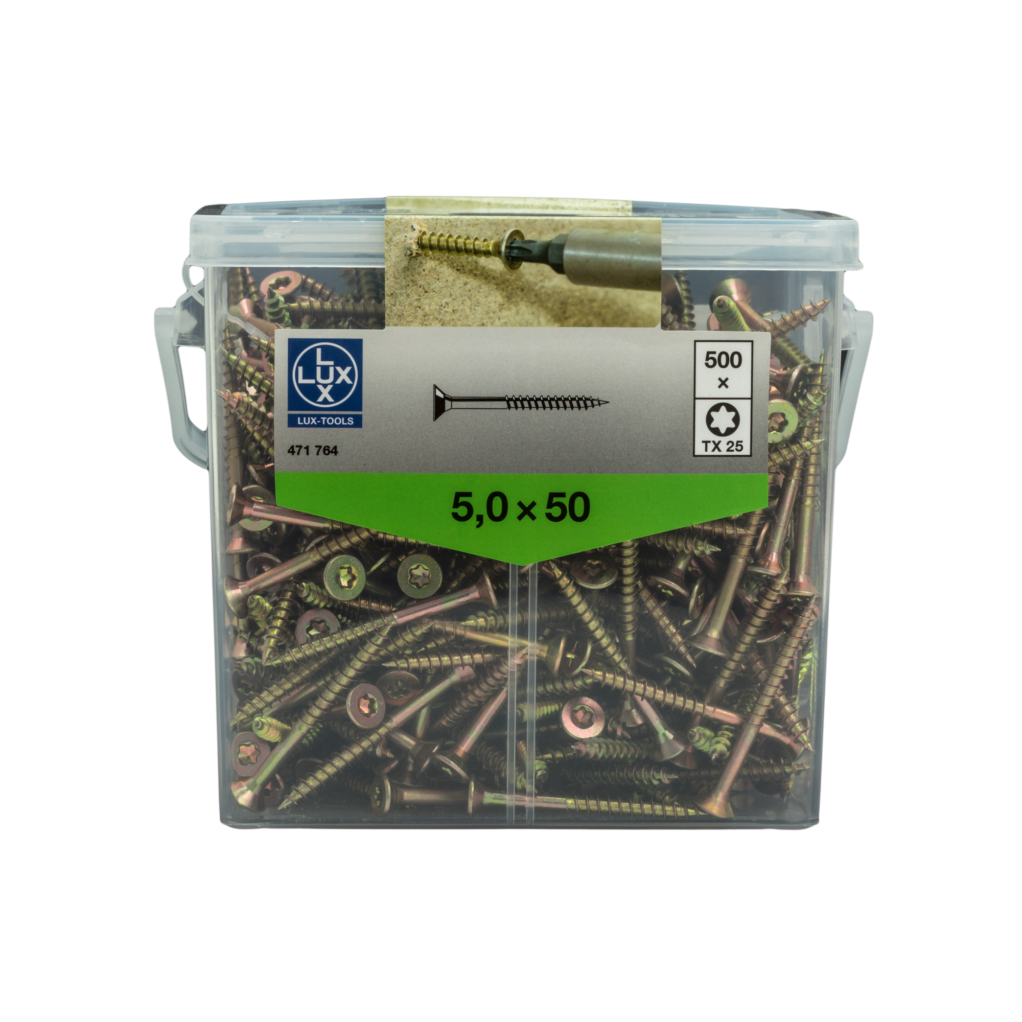 Vijak za drvo Lux 5,0x50 mm TX 25 500/1 | Pevex