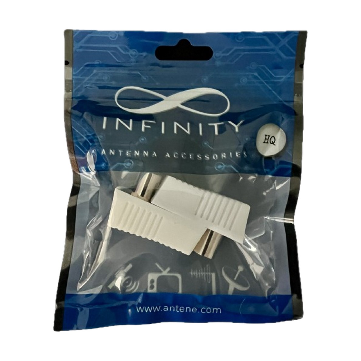 Konektor za antenu INFINITY RF M + RF Ž BLISTER | Pevex