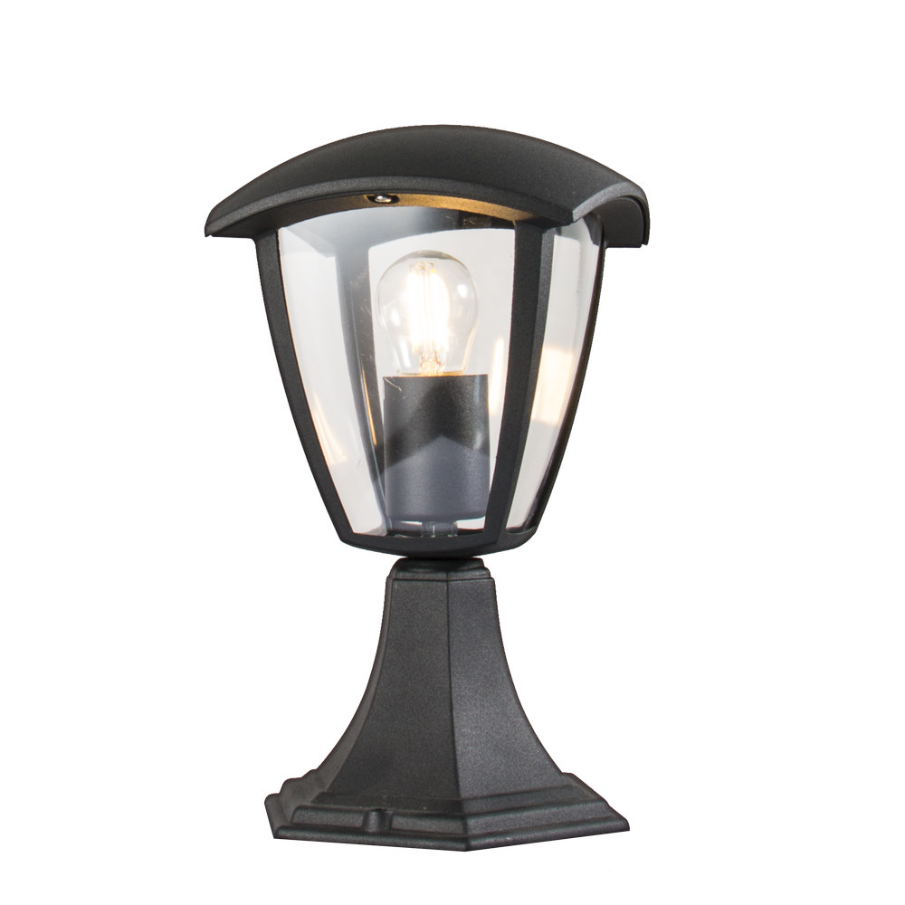 Podna rasvjeta Ferotehna lanterna 1 x E27 60W black 4 glass | Pevex