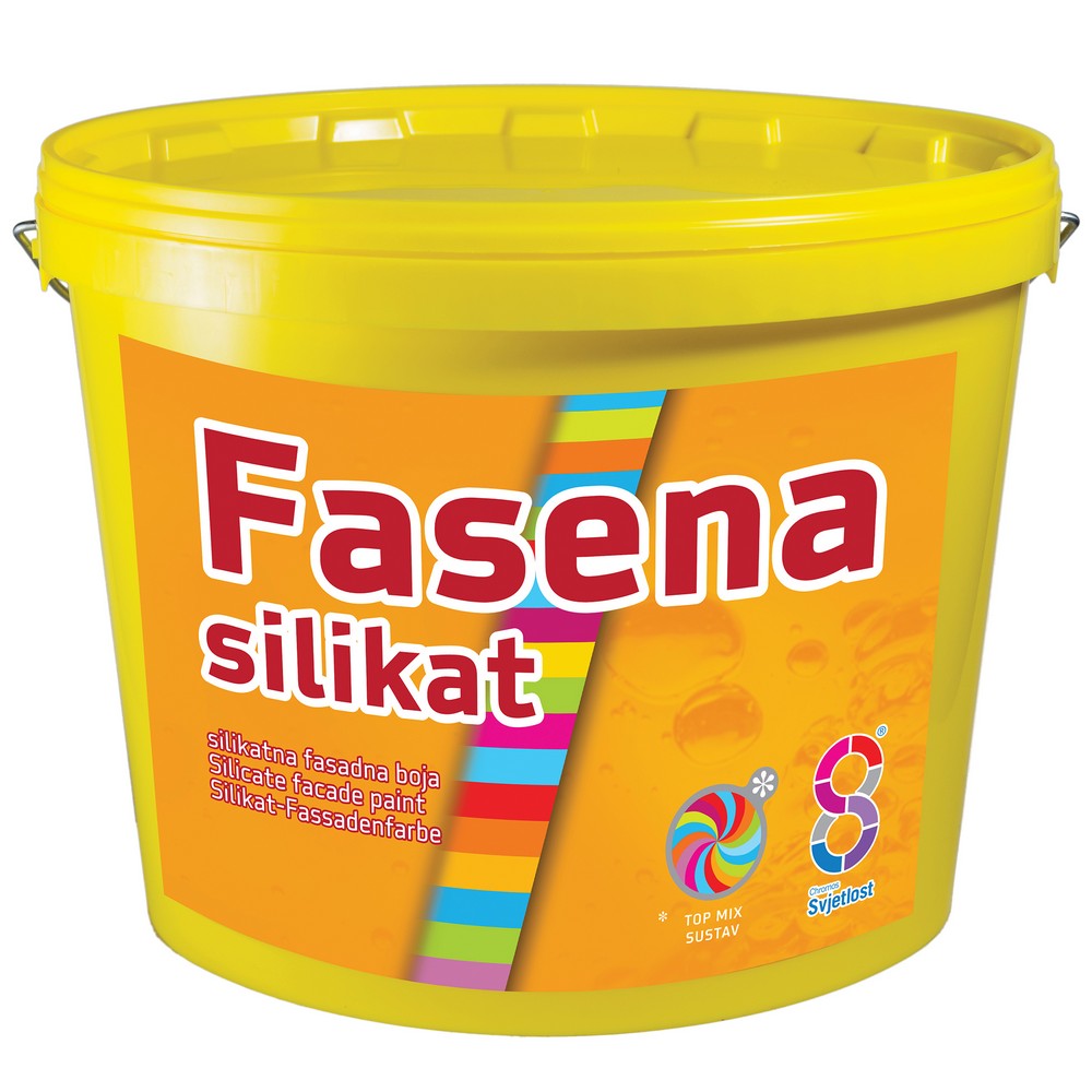 Boja za fasadu CHROMOS SVJETLOST SILIKATNA 15L