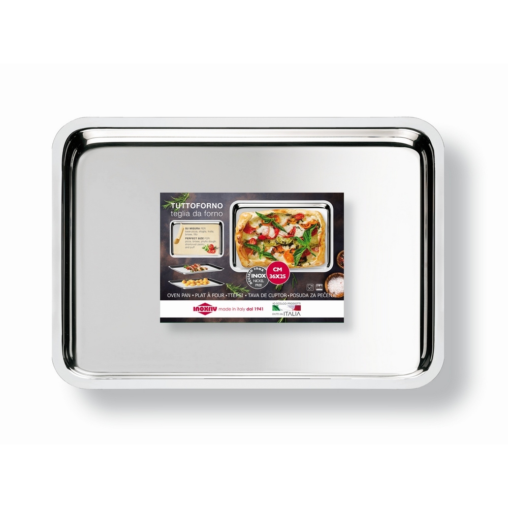 Posuda za pečenje Inox 36x25 cm | Pevex