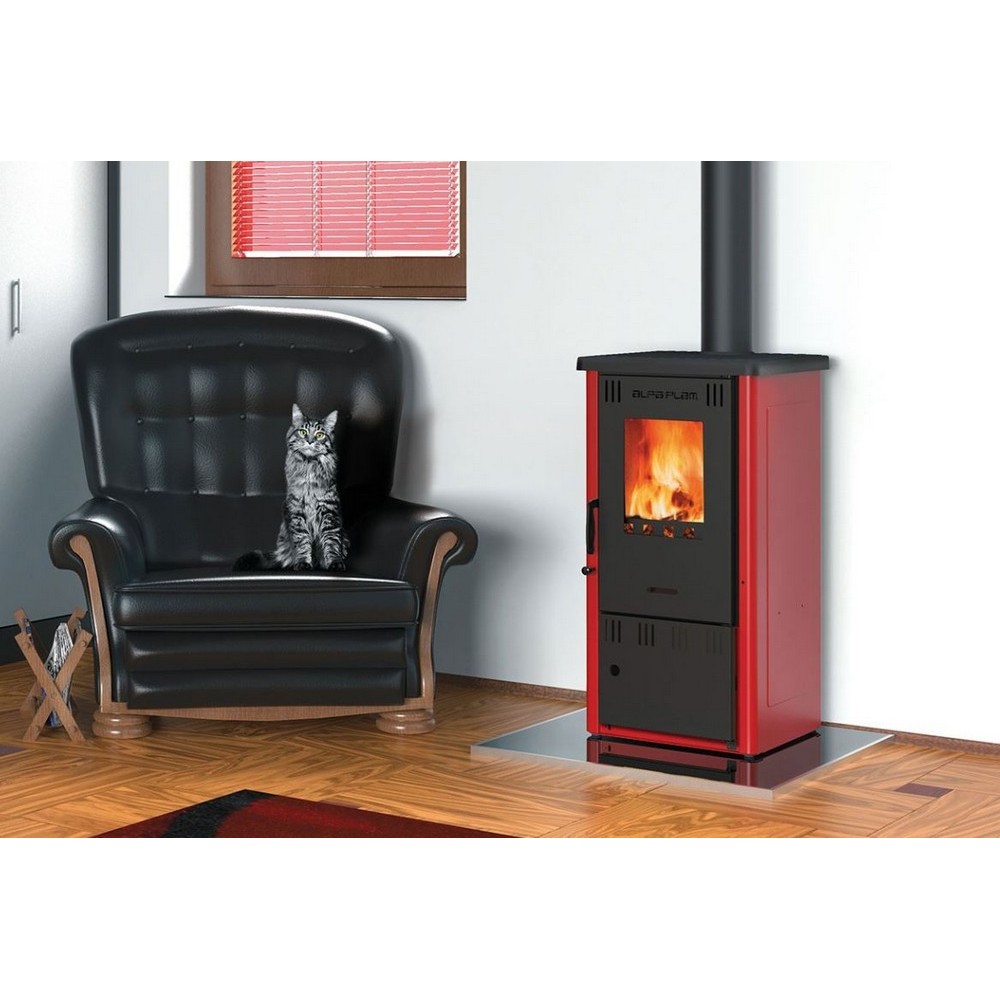 Peć Alfa Plam Elita 2, CV, ECO, crvena | Pevex