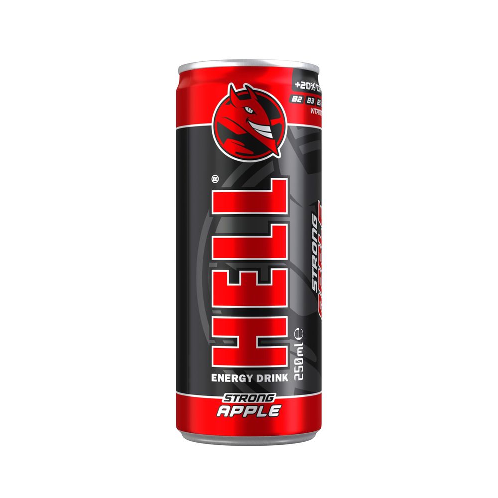 Energetsko piće HELL APPLE STRONG 250 ML | Pevex
