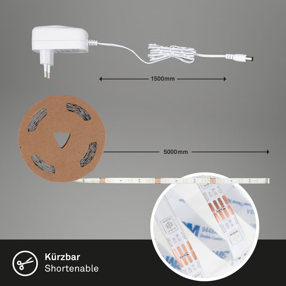 BRILO TRAKA RGB-LED 15W WIFI | Pevex