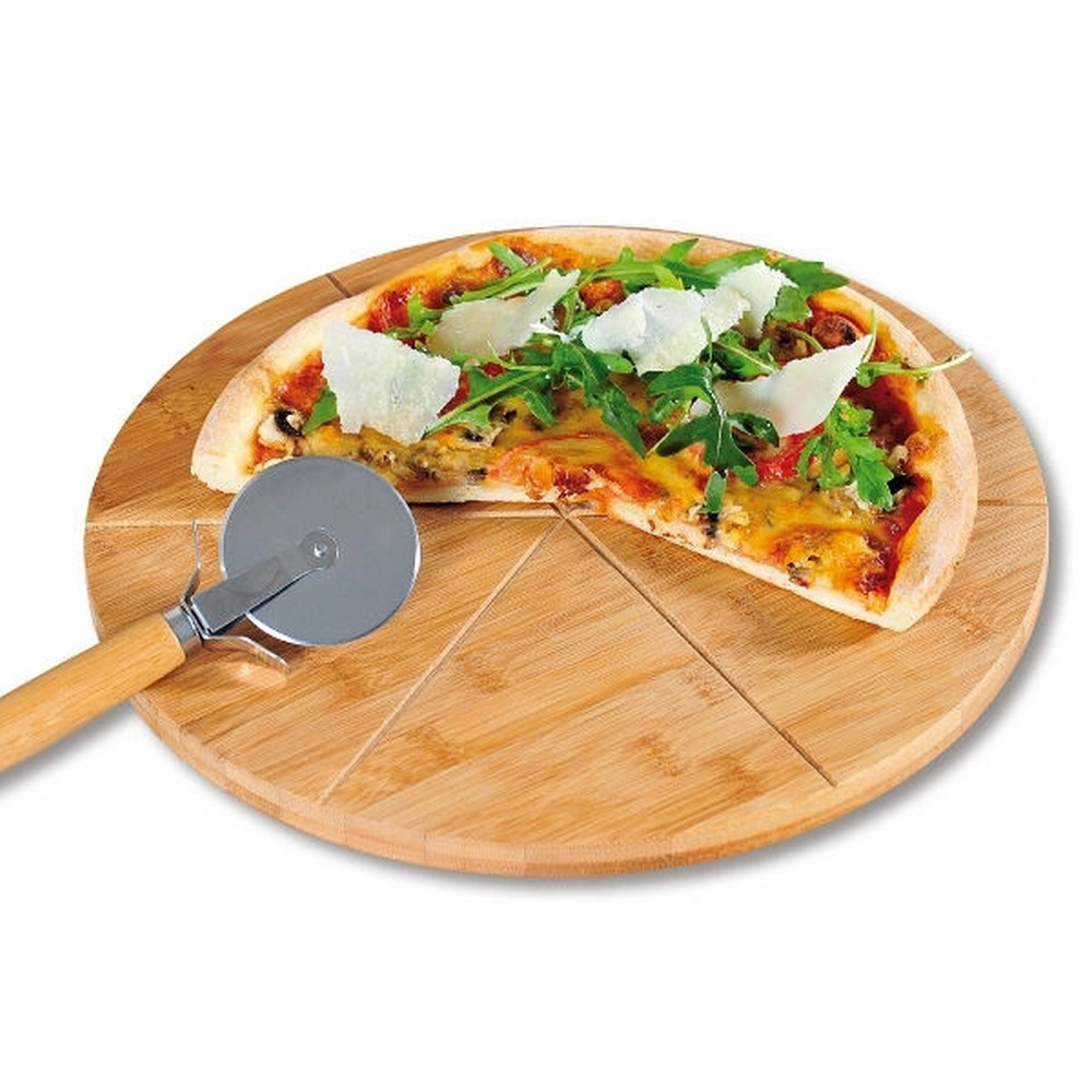 Daska KESPER ZA PIZZU S NOŽEM 32cm | Pevex