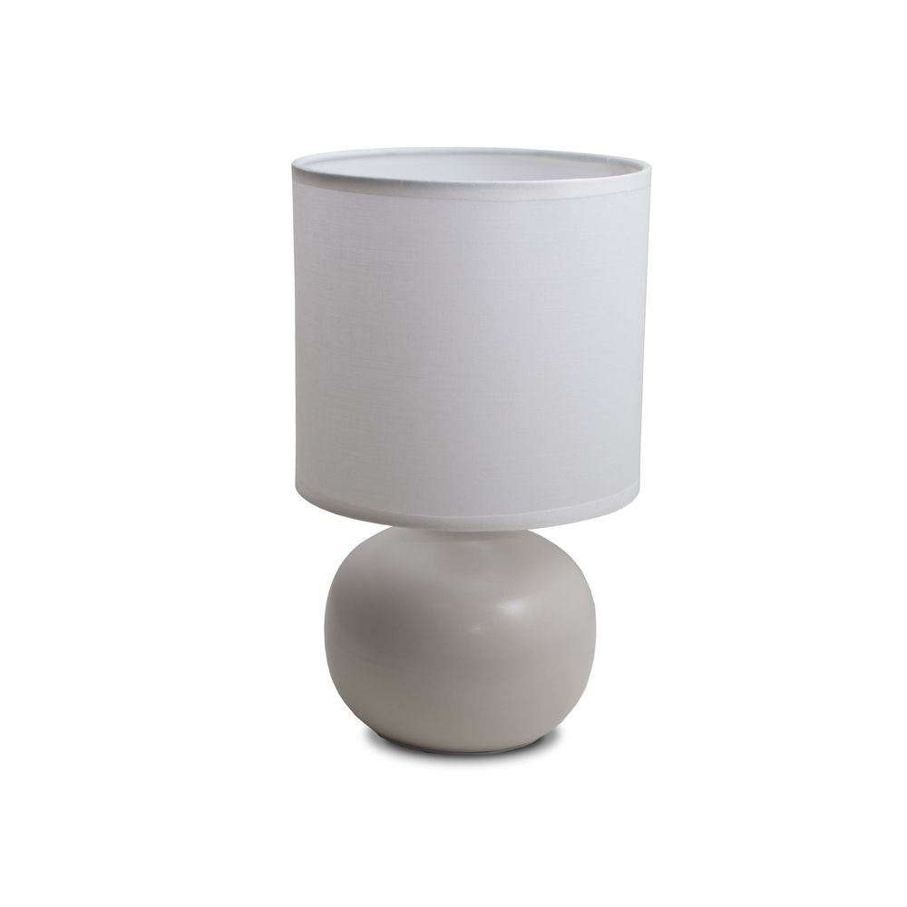 Stolna lampa E14 40W 17X25 cm bijela | Pevex