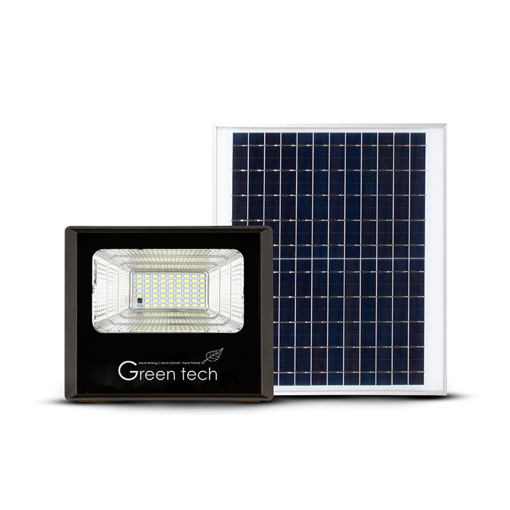 Solarna rasvjeta Green Tech LED reflektor 40 W 6500 K IP65 | Pevex