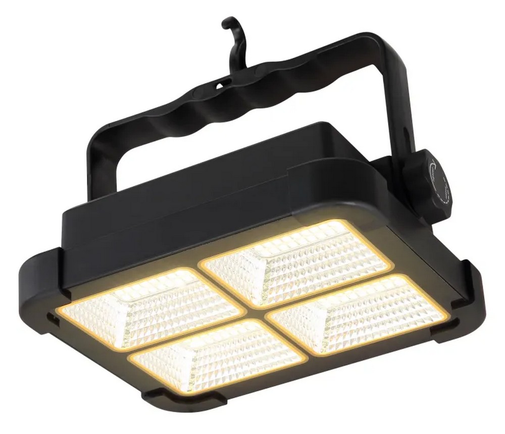 Solarna rasvjeta Globo LED, 15 W, crna | Pevex