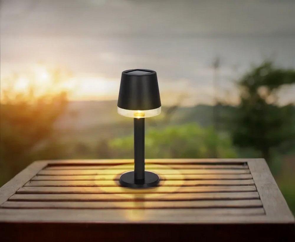 Solarna rasvjeta Globo LED, mat crna, 0,5 W | Pevex