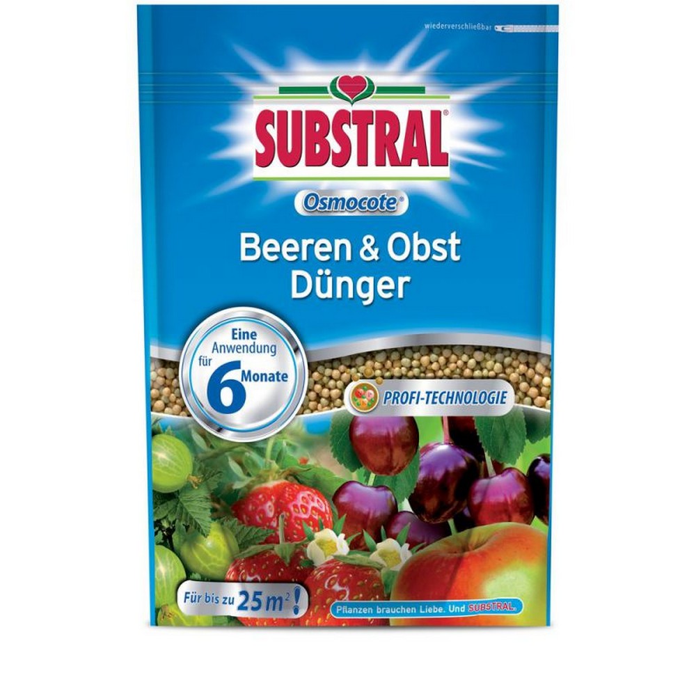 Kruto gnojivo SUBSTRAL DUGOTRAJNO OSMOCOTE ZA POVRĆE I VOĆE 750 G | Pevex