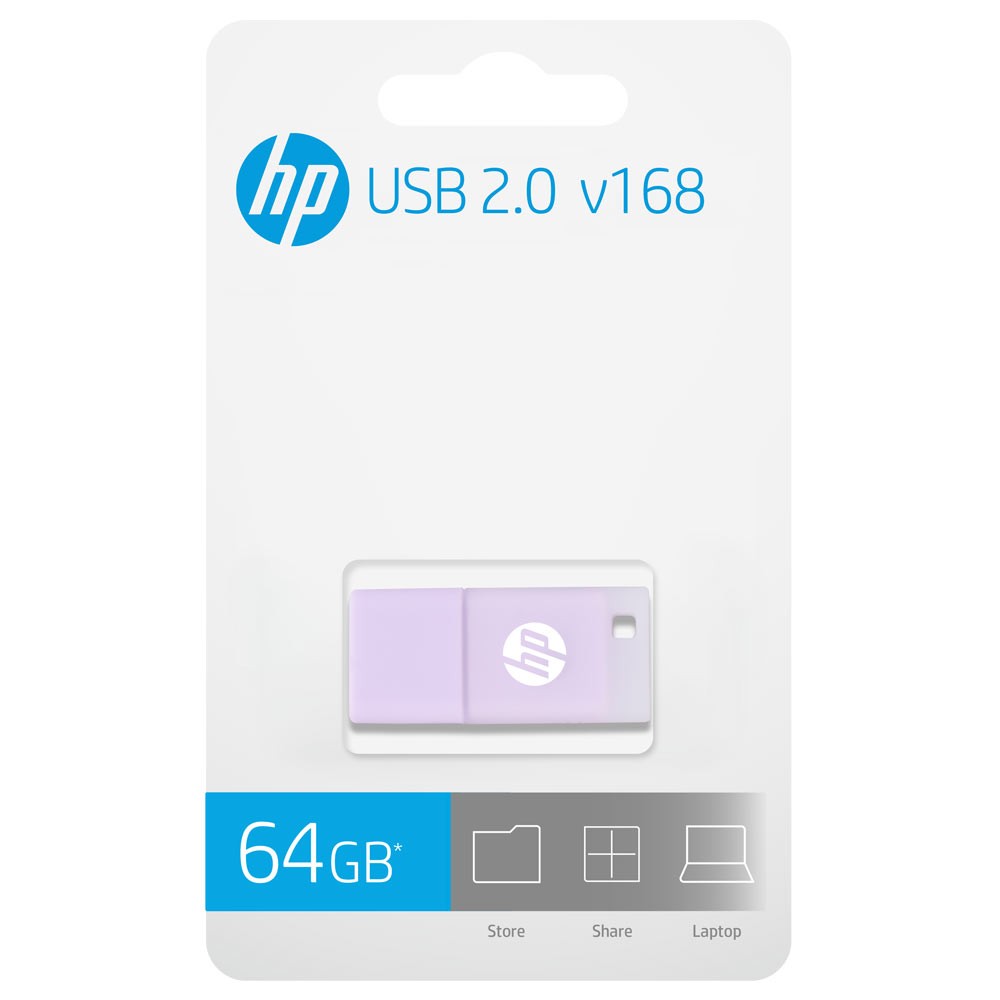 USB stick HP USB stick HP v168, 64GB, USB 2.0, lilac breeze | Pevex