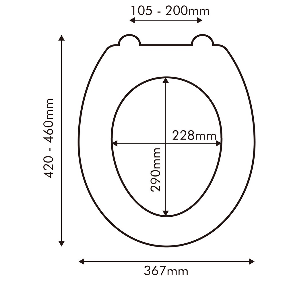 Sporospuštajuća WC daska Stil Flower | Pevex