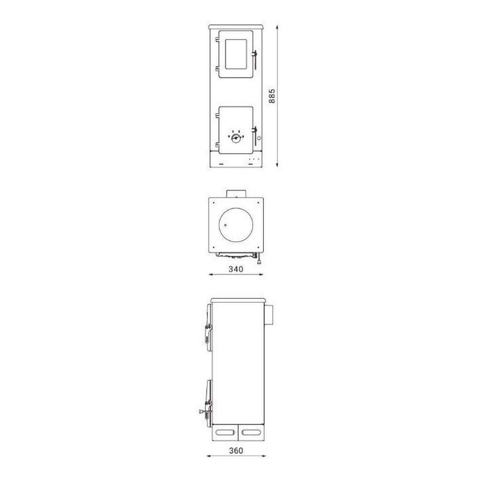 Peć Alfa-Plam peć *Vulkan S*Eco*A. | Pevex