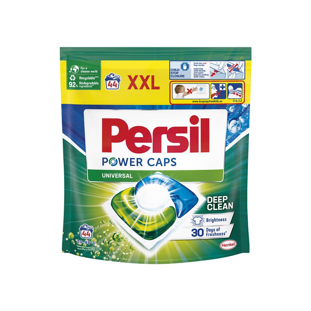Deterdžent za rublje Persil Power kapsule universal 44 kom | Pevex