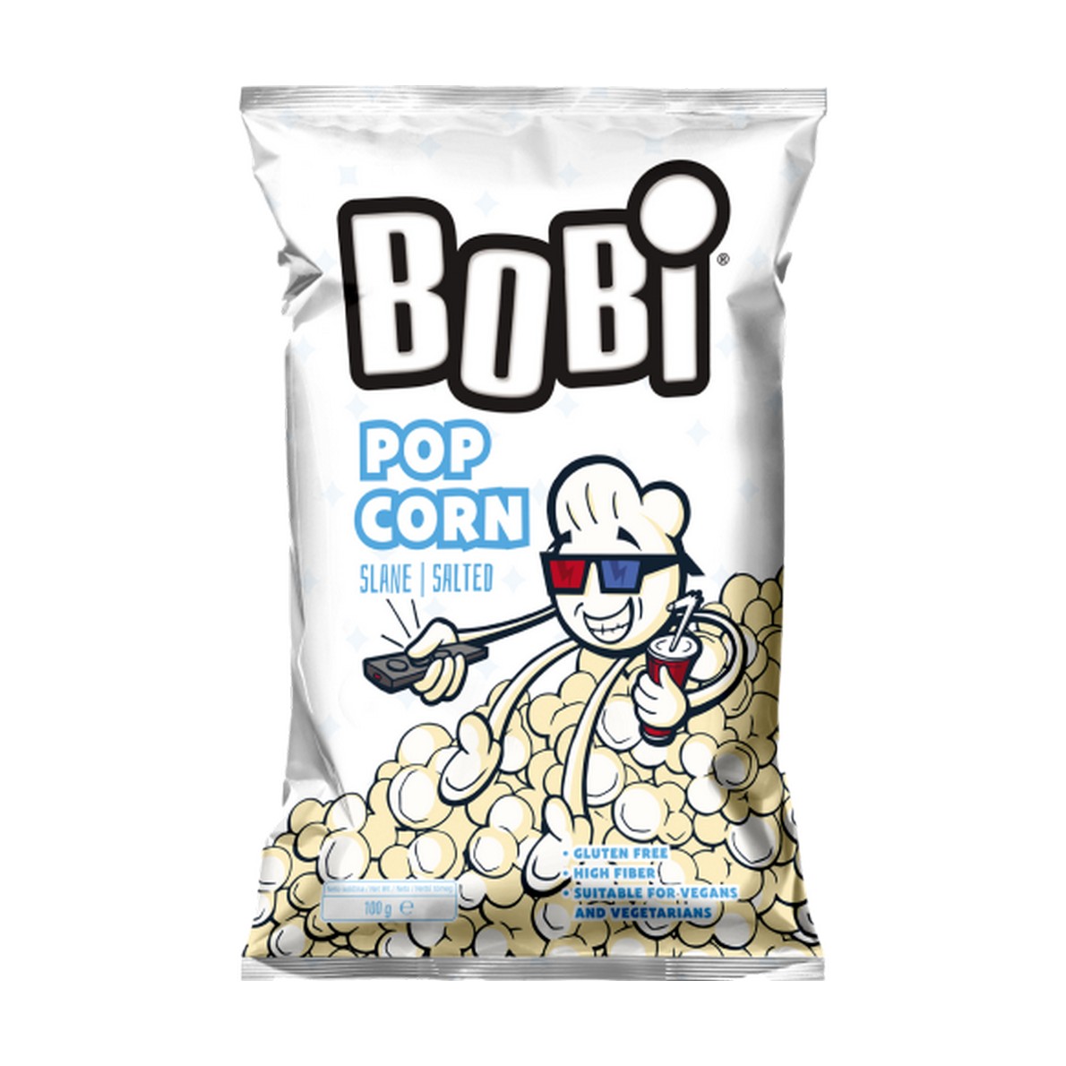 Grickalica BOBI KOKICE GOTOVE SLANE 100G | Pevex