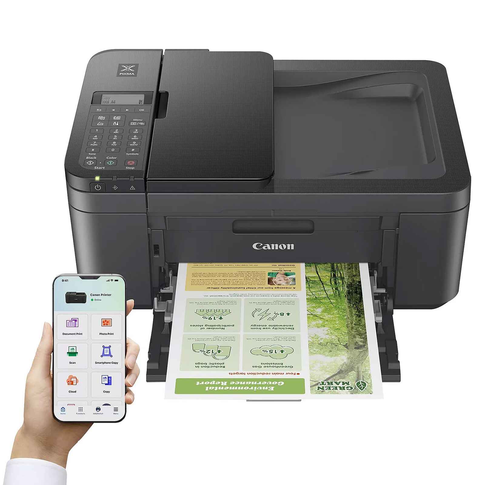 CANON PIXMA TR4755I WIRELESS COLOUR 4-IN-1 INKJET PHOTO PRINTER | Pevex