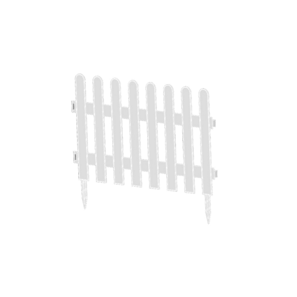 Blumax PVC ograda 44X7X35 cm 7/1= 3,03 m bijela | Pevex