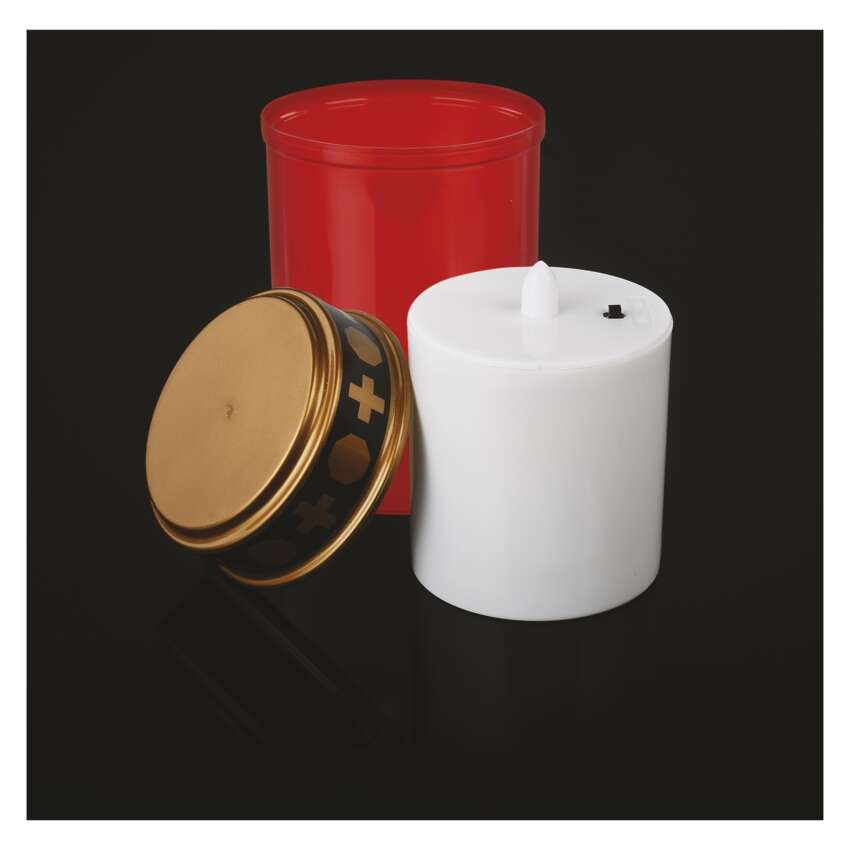 Elektronski lampion EMOS LED CRVENI TIMER 1500 H | Pevex