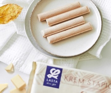 Keks Lasta štapić Bijela čokolada, 200 g, Box | Pevex