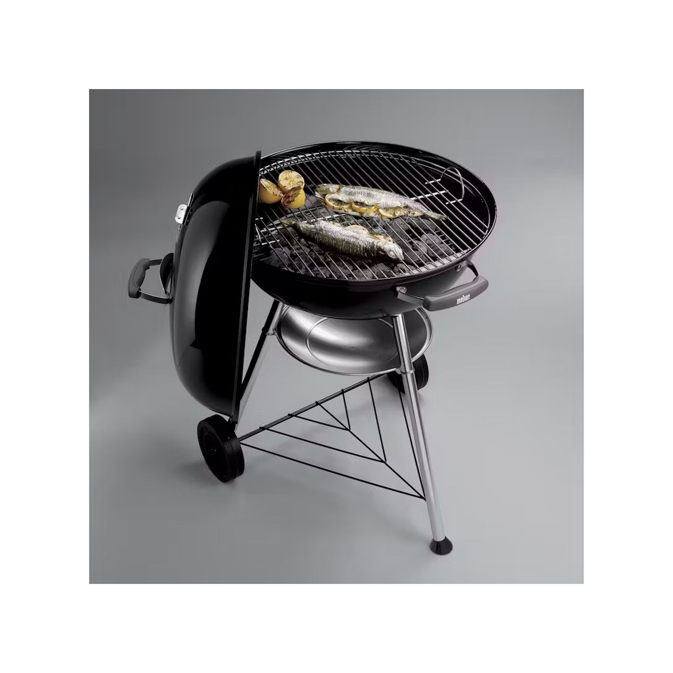 Roštilj na ugljen WEBER COMPACT KETTLE, 57 cm, BLACK | Pevex