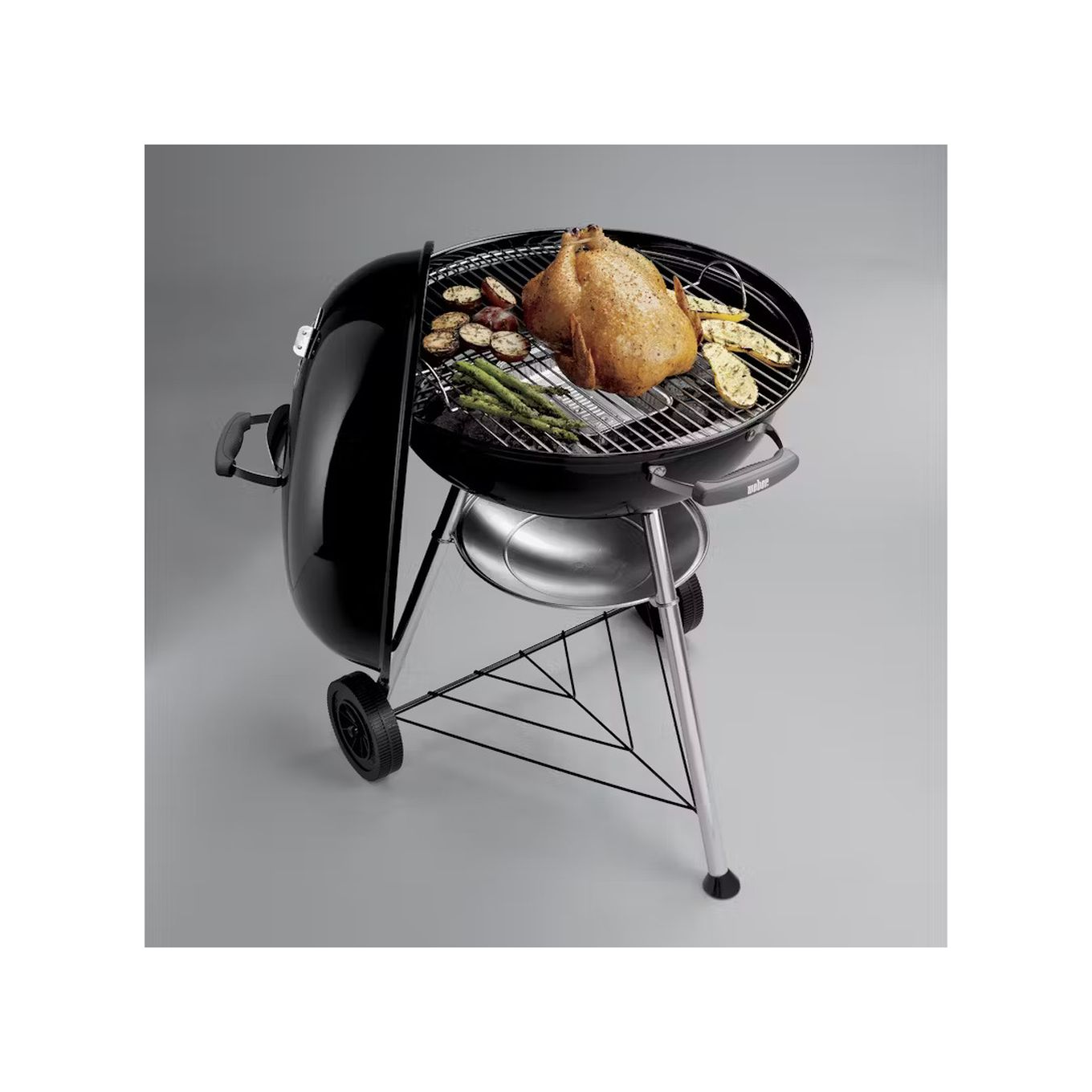 Roštilj na ugljen WEBER COMPACT KETTLE, 57 cm, BLACK | Pevex