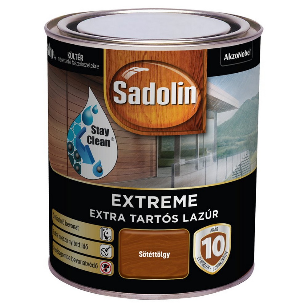 Lazura za drvo SADOLIN EXTREME TAMNI HRAST 0,7L | Pevex