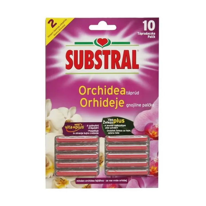 Kruto gnojivo Substral štapići za orhideje 10 kom | Pevex