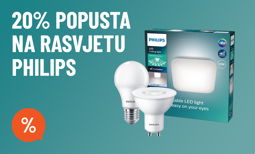 20% popusta na rasvjetu Brilo | Katalog | Pevex