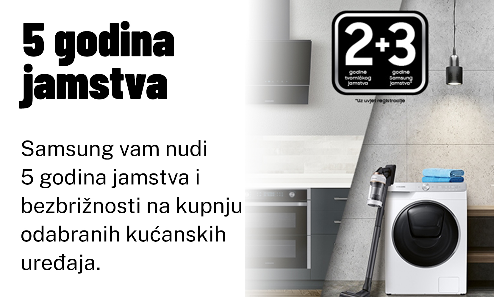 Samsung 2+3 godine jamstva | Pevex